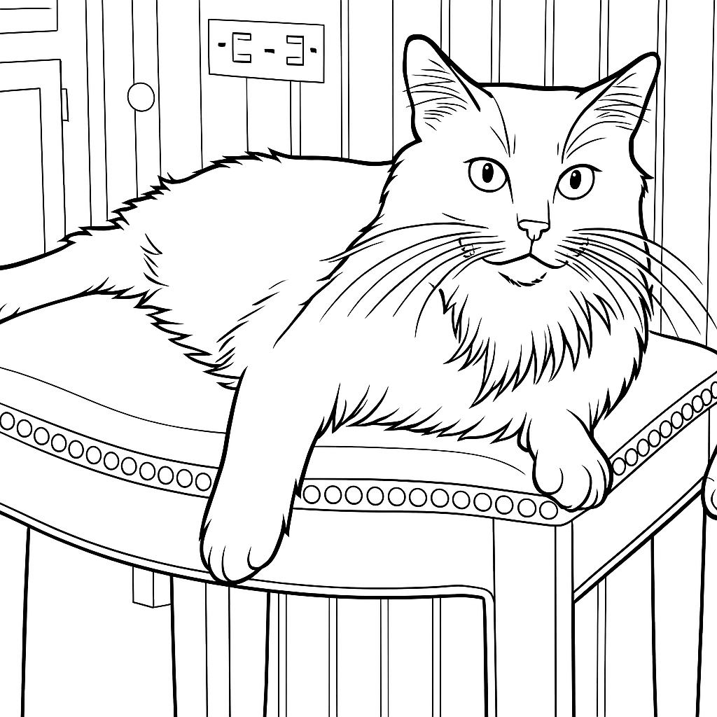 Make Me Colorable - AI Coloring Page Generator